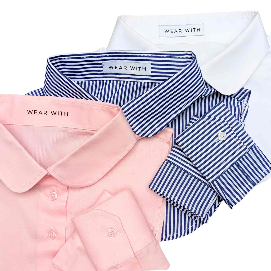 Faux Shirt Collars & Cuffs